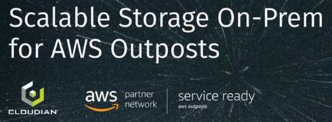 Cloudian Supports Aws Outposts Servers With Hyperstore S3 Compatible Object Storage