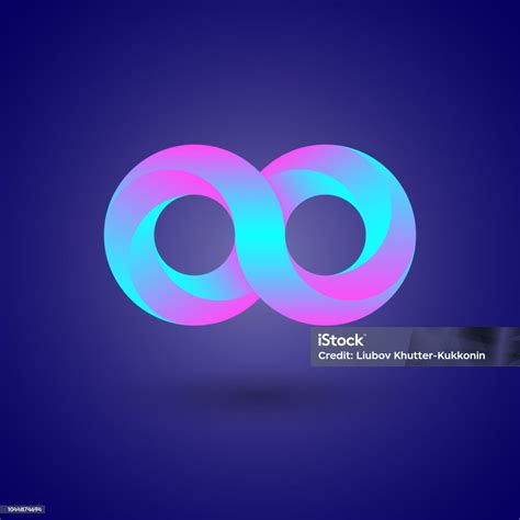 무한대 기호입니다 3d 무한대 아이콘 또는 로고 색상 벡터 일러스트 레이 션 무지개에 대한 스톡 벡터 아트 및 기타 이미지 무지개 무한 0명 Istock