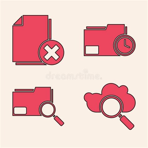 Set Search Cloud Computing Delete File Document Document Folder With