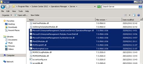 Kevin Greene IT Blog SCOM 2012 Deploying Cumulative Update Rollup 3 CU3 Hotfix