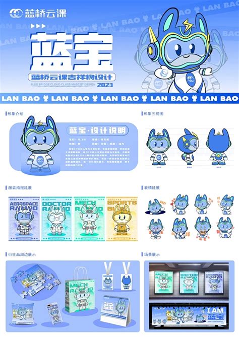 2023蓝桥杯吉祥物设计—蓝宝 2023蓝桥杯吉祥物设计—蓝宝