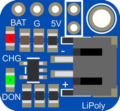 How To Use Adafruit Lipoly Backpack Pinouts Specs And Examples Cirkit Designer