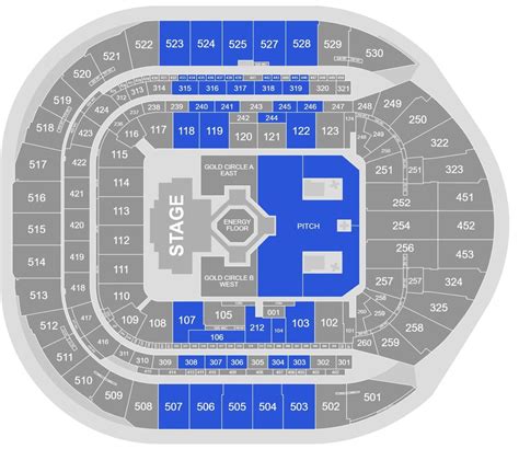 Tottenham Hotspur Stadium Seating Plan With Seat Numbers