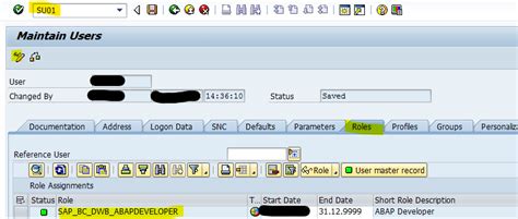Sap Not Authorized Add Role Via Su53 Suim Su01