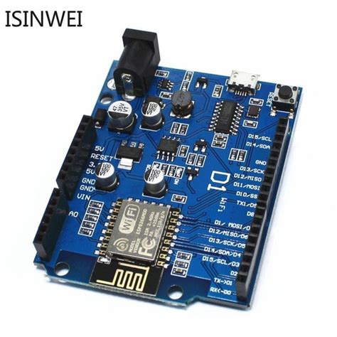 Wemos D1 Wifi Плата разработки Arduino Uno Esp8266 Esp 12n Ch340 для Arduino Ide Uno R3 купить