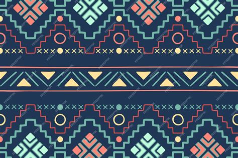 Colorful Tribal Design