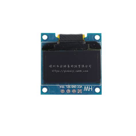 0 96寸 4针白色 黄蓝 蓝色 I2c Iic通信 128 64 Oled显示屏模块 阿里巴巴