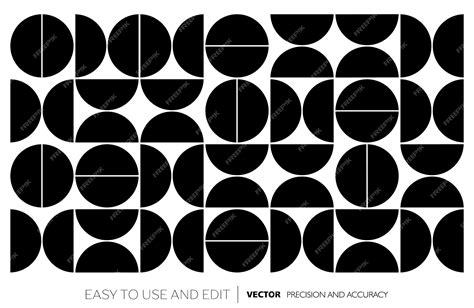 Premium Vector Geometric Abstract Backgrounds Design Composition Of Simple Geometric Shapes On