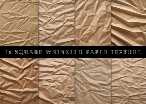 43 Wrinkled Paper Textures Graphic By Uniqueme · Creative Fabrica