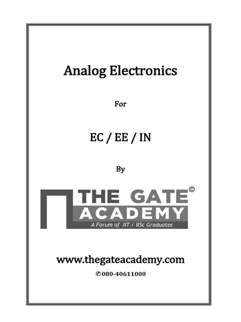 Notes Pdf Rectifier Amplifier