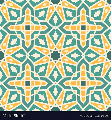 Seamless Moroccan Pattern Royalty Free Vector Image