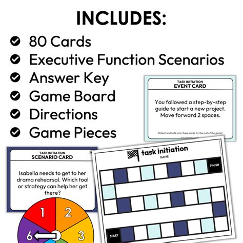 Task Initiation Executive Functioning Game — Autism Grown Up