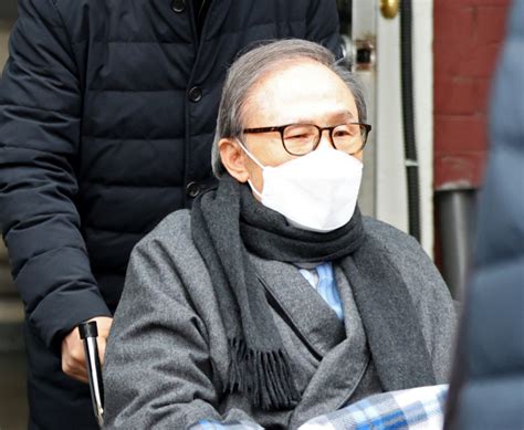 Mb 형집행정지 연장 않기로… 연말 특별사면 고려한 듯