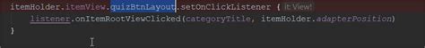 Onclick In Onbinditemviewholder Does Not Work · Issue 190 · Luizgrp