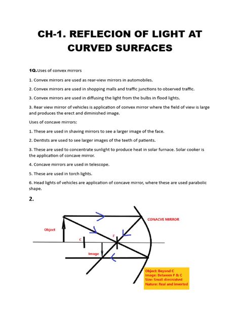 Physics 8 Chapter Key Pdf Bleach Mirror