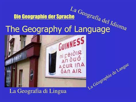 PPT The Geography Of Language PowerPoint Presentation Free Download ID 3200097