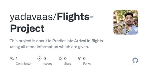 Github Yadavaas Flights Project This Project Is About To Predict Late Arrival In Flights