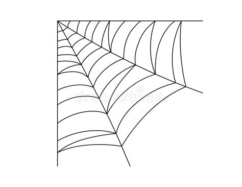 Spider Web Spiderweb For Halloween Illustration Spider Web