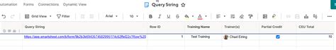 Replacing All Special Characters In Form Query String Parameters With A Formula Smartsheet