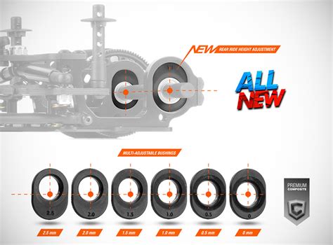 Red RC Xray X Th Scale Chassis