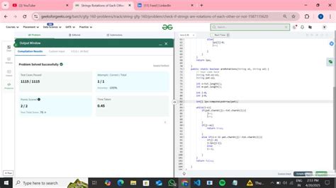 Gfg160 Gfg160 Gfg160 Geekstreak2025 Dsa Java Stringrotation Vikas Aravind Navi