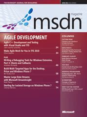 MSDN Magazine Junio 2011 Microsoft Learn