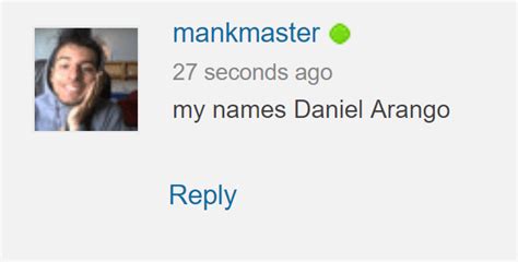 My Names Daniel Arango R Comedyheaven