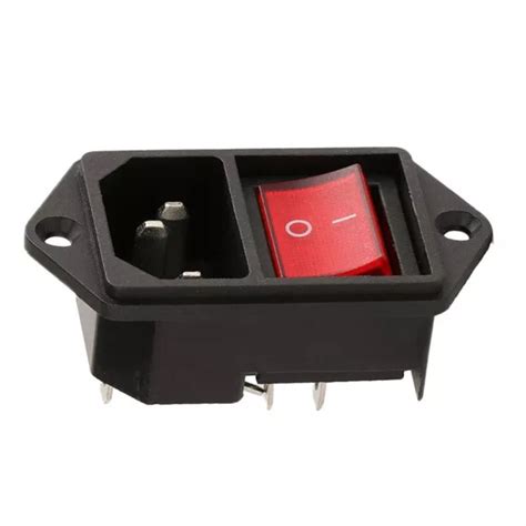 Iec Connector Socket Fuse Iec Connector Socket Specifications Features £3 91 Picclick Uk