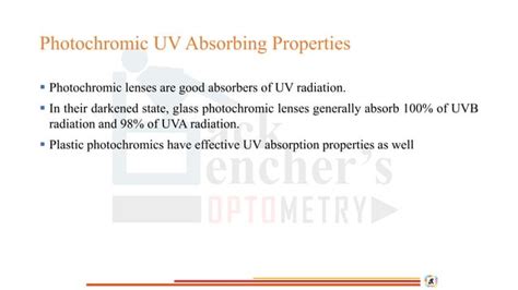 Photochromatic Lenses By Optom Jithin Johneypdf Ppt