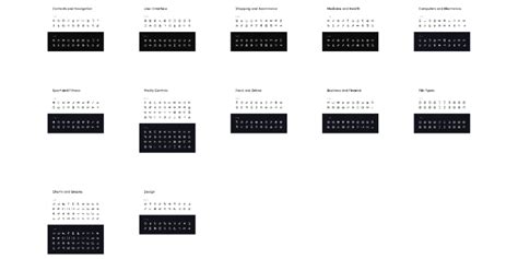UNIVERSAL ICON SET Line Style Figma