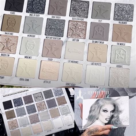 Cremated Palette Jeffree Star Cosmetics