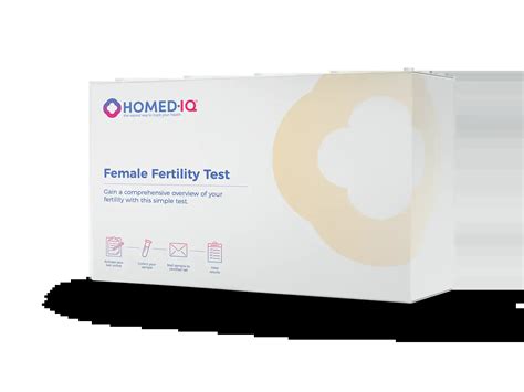 Female Fertility Test Home Blood Test Homed Iq
