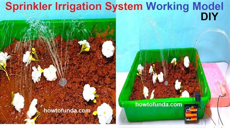 Sprinkler Irrigation System Working Model Diy Inspire Award Science