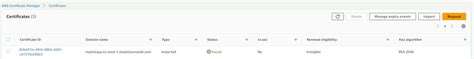 Import Ssl Certificate To Aws Certificate Manager Acm