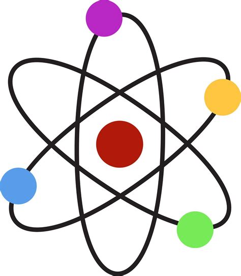 Atom Illustration Vector On White Background Vector Art At Vecteezy