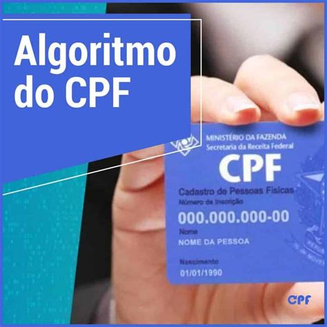 Algoritmo Para Validar Cpf A Fórmula Passo A Passo