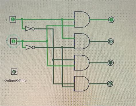 Solved 5 See Slide 30 2 To 4 Decoder Example Draw This