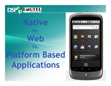 html5 native and platform based mobile applications ppt