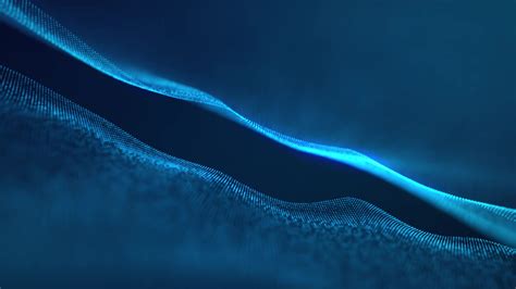 Particle Waves Loop 23617870 Stock Video At Vecteezy