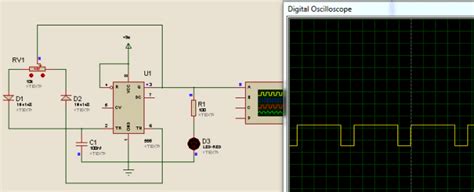 555 Timer PWM Generator Circuit Diagram