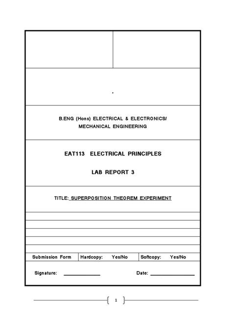 Superposition Theorem Experiment Pdf Electrical Network Direct