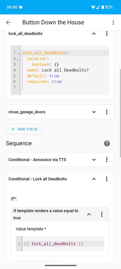 Run Script And Default Field Values Configuration Home Assistant