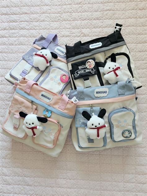 재고정리키링뱃지증정 10대 이쁜 숄더 겸 크로스백 학원가방 에이블리