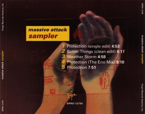 Massive Attack Sampler Cd Used Vals Halla Records
