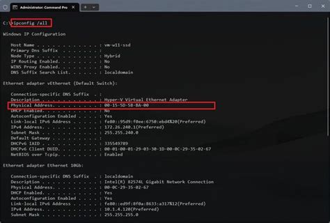 How To Find Mac Address On Windows 11 Windows Central