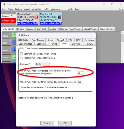 Frstacks3 Tx Power Level Setting — Flexradio Community