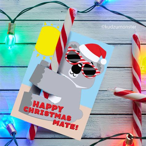 Koala Candy Cane Holder Kudzu Monster