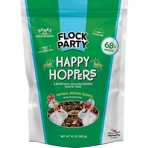 Flock Party Happy Hoppers Grasshopper Chicken Treats At Tractor Supply Co