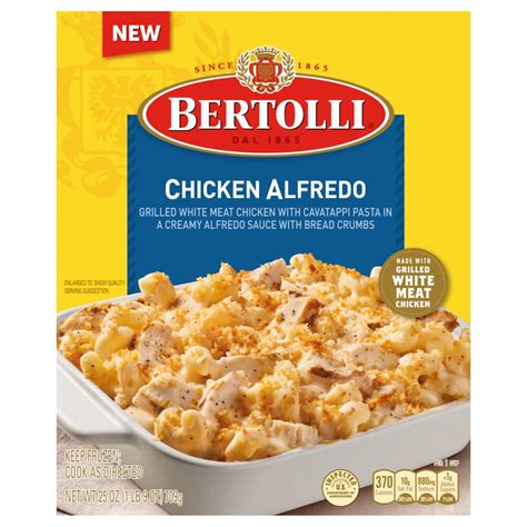Bertolli Chicken Alfredo Frozen Meal 25 Oz Kroger