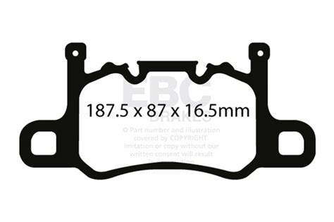 Ebc 13 15 Porsche 911 991 Gt3 38l Cast Iron Rotor Only Bluestuff